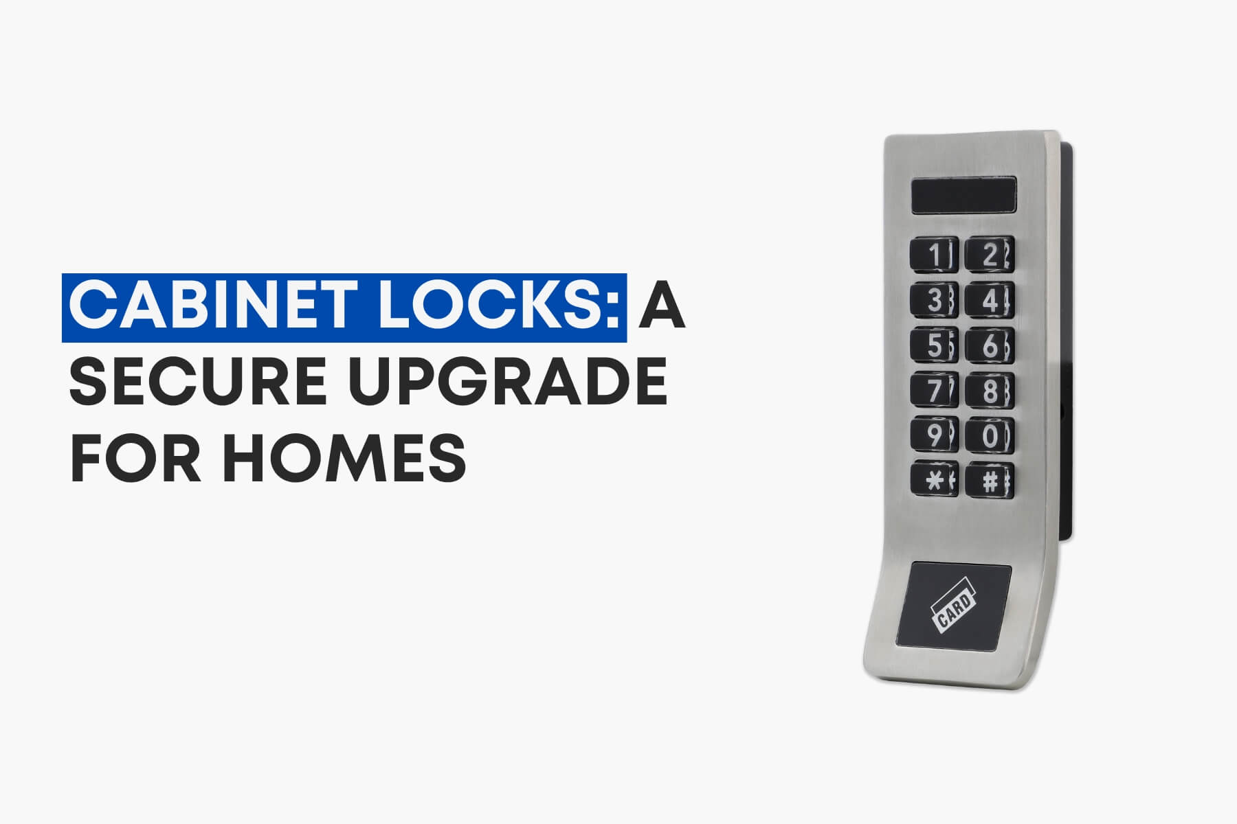 Oji Smart Cabinet Locks: A Secure Upgrade for Homes - OjiSmart