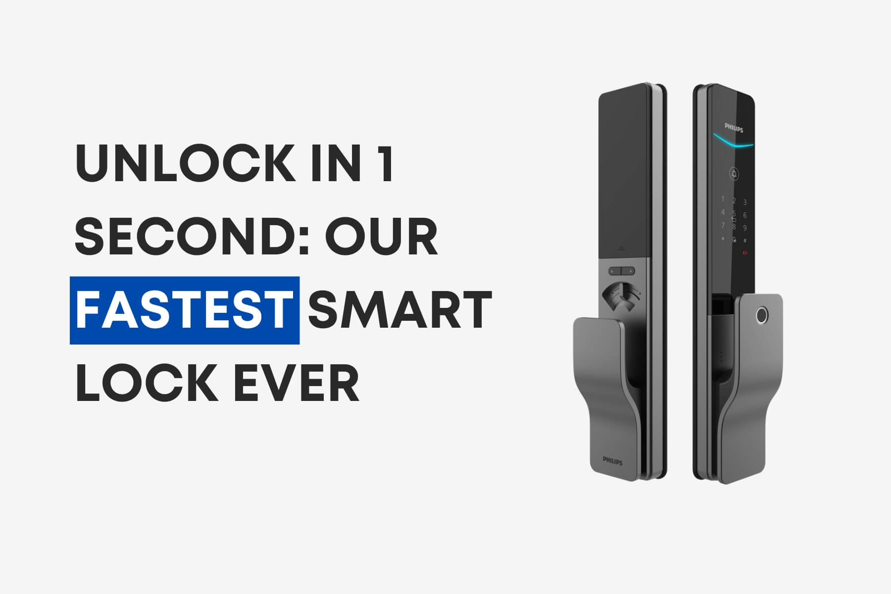 Unlock in 1 Second: Our Fastest Smart Lock Ever - OjiSmart
